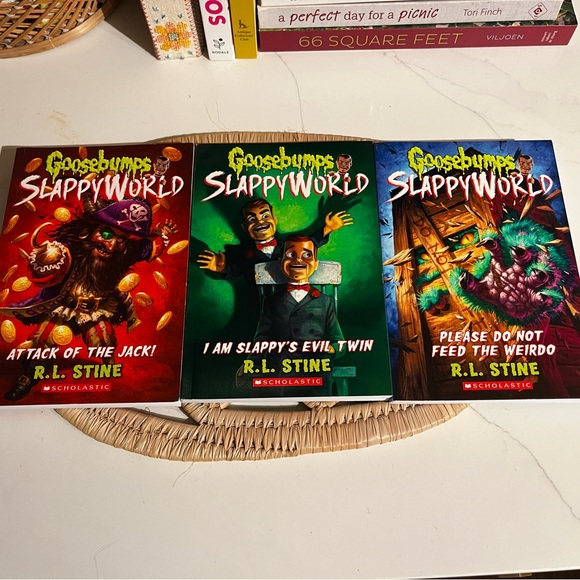 Scholastic | Toys | Scholastic Goosebumps Slappyworld Book Trio Books ...